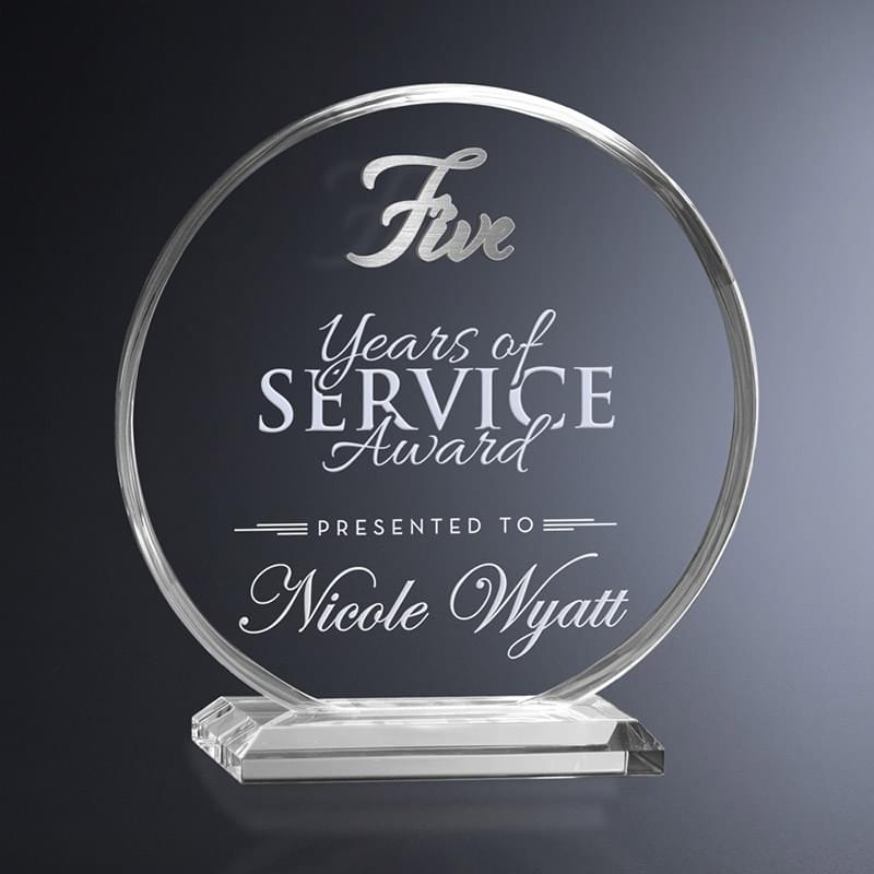 Crosby Circle Years of Service 7" W - Custom printed with your logo ...